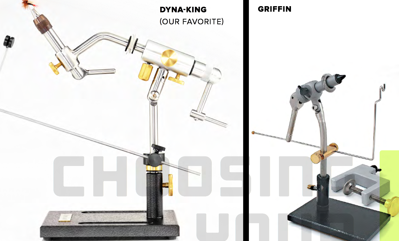 Choosing a Fly Tying Vise - Tail Fly Fishing Magazine