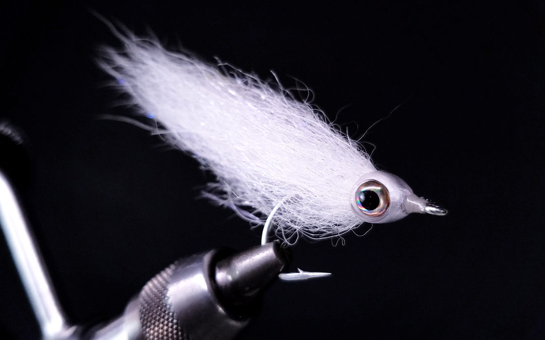 Fly tying step by step - Foxxy Baitfish (White Baitfish Fly) • Tail Fly ...