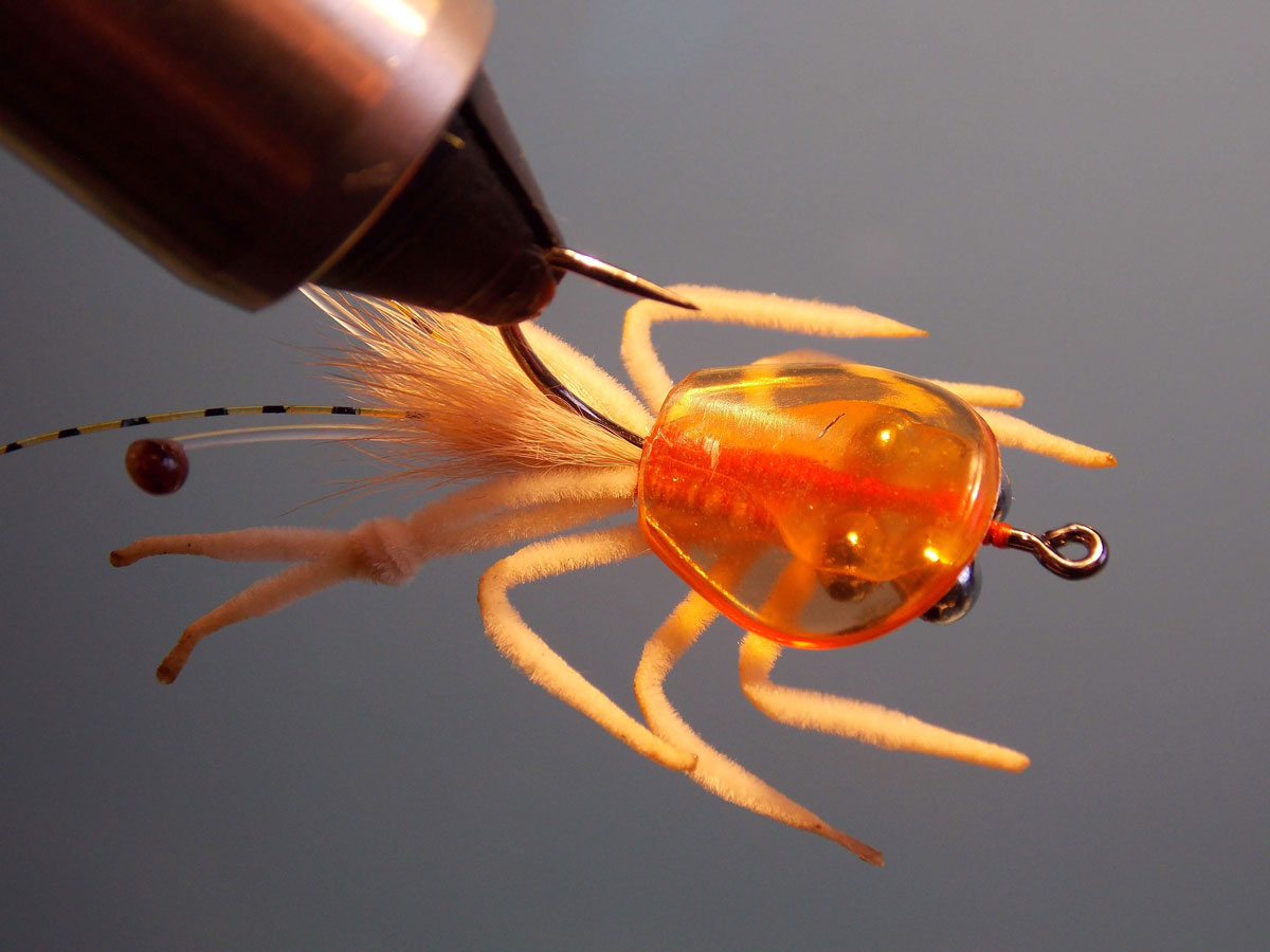 Ruben Martin’s Epoxy Crab: Permit Fly - Tail Fly Fishing Magazine